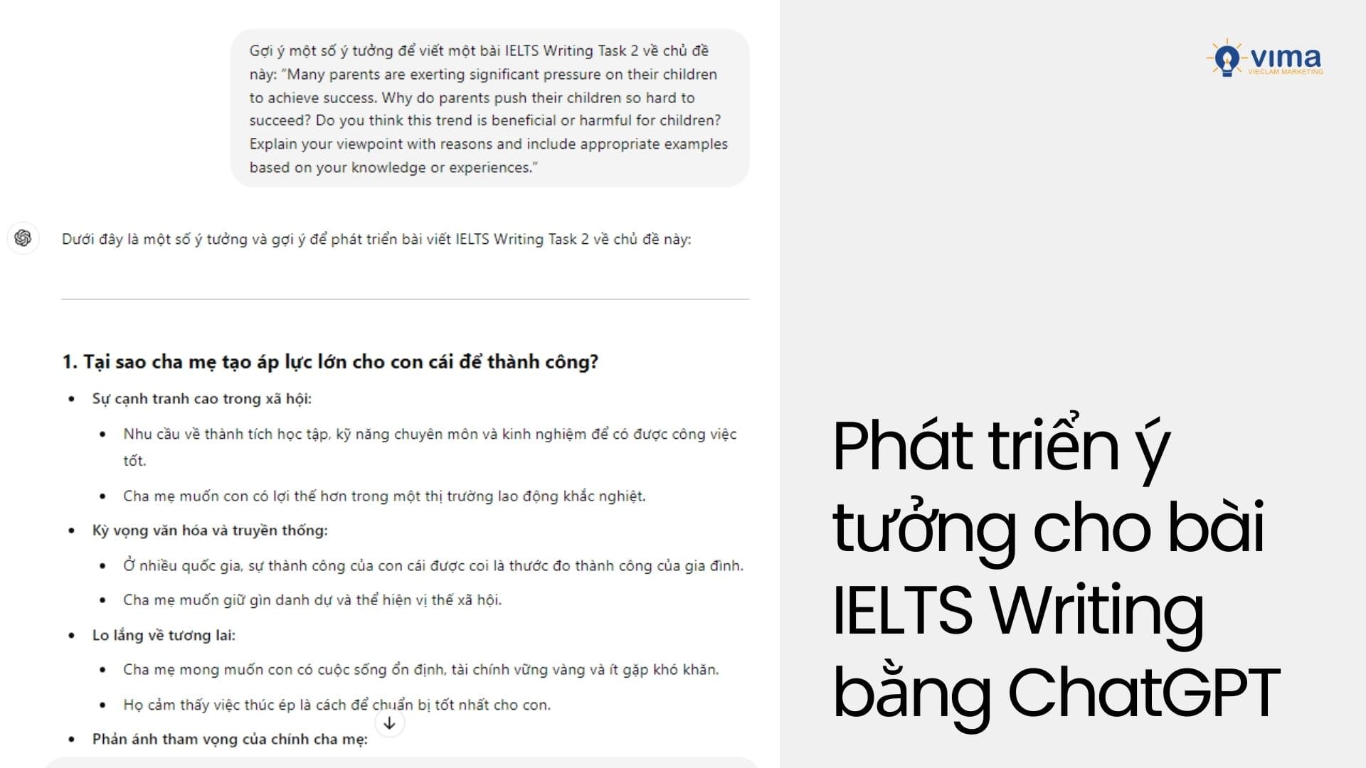 Học IELTS Writing bằng ChatGPT: Tăng 1 band chỉ trong 3 tháng - Việt ...